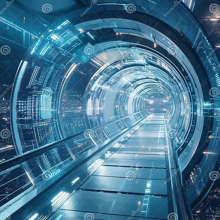 Abstract High Tech Background Image Stock Illustration - Illustration ...