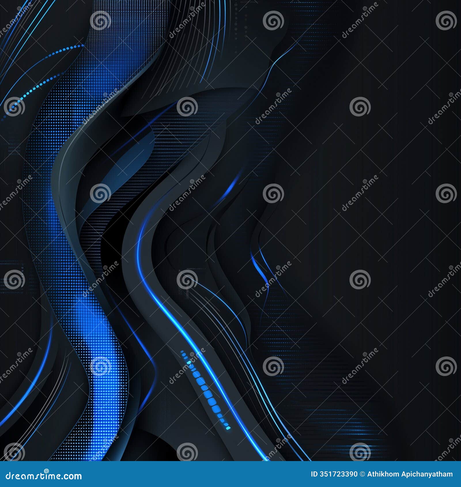 Abstract High Tech Background Image Stock Illustration - Illustration ...