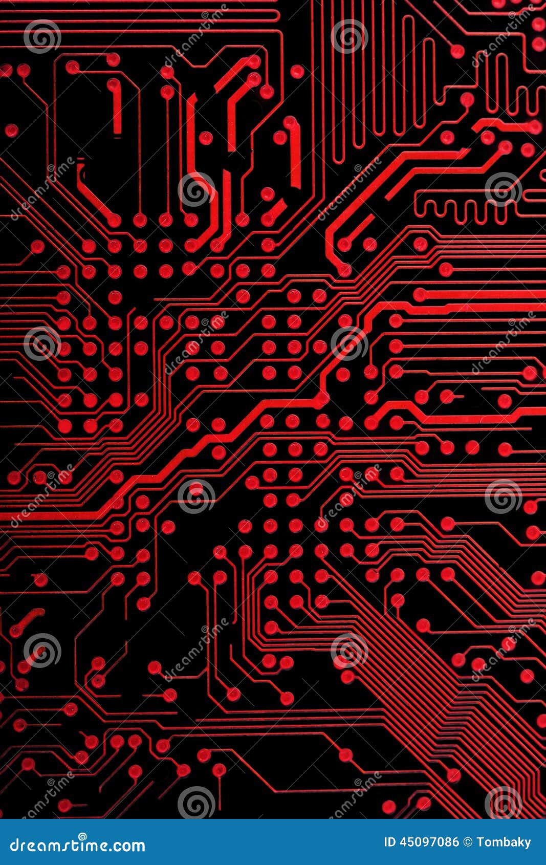 Abstract High Tech Electronic PCB Printed Circuit Board Background In ...