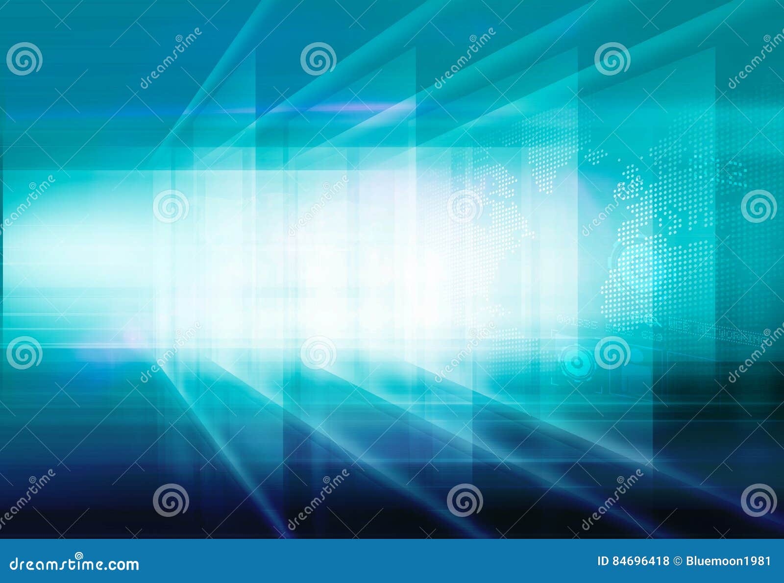 Abstract High Tech 3D Space Background Concept Series 107 Stock ...