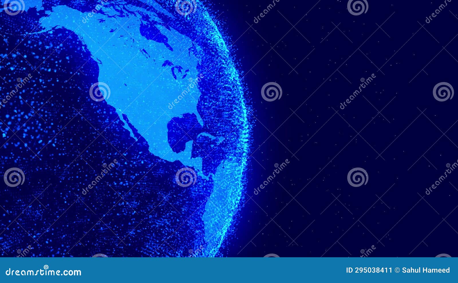 Abstract High Tech Earth Globe Animation with Seamless Loop Stock Video ...
