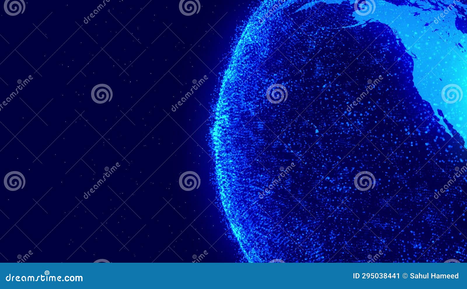 Abstract High Tech Earth Globe Animation with Seamless Loop Stock Video ...