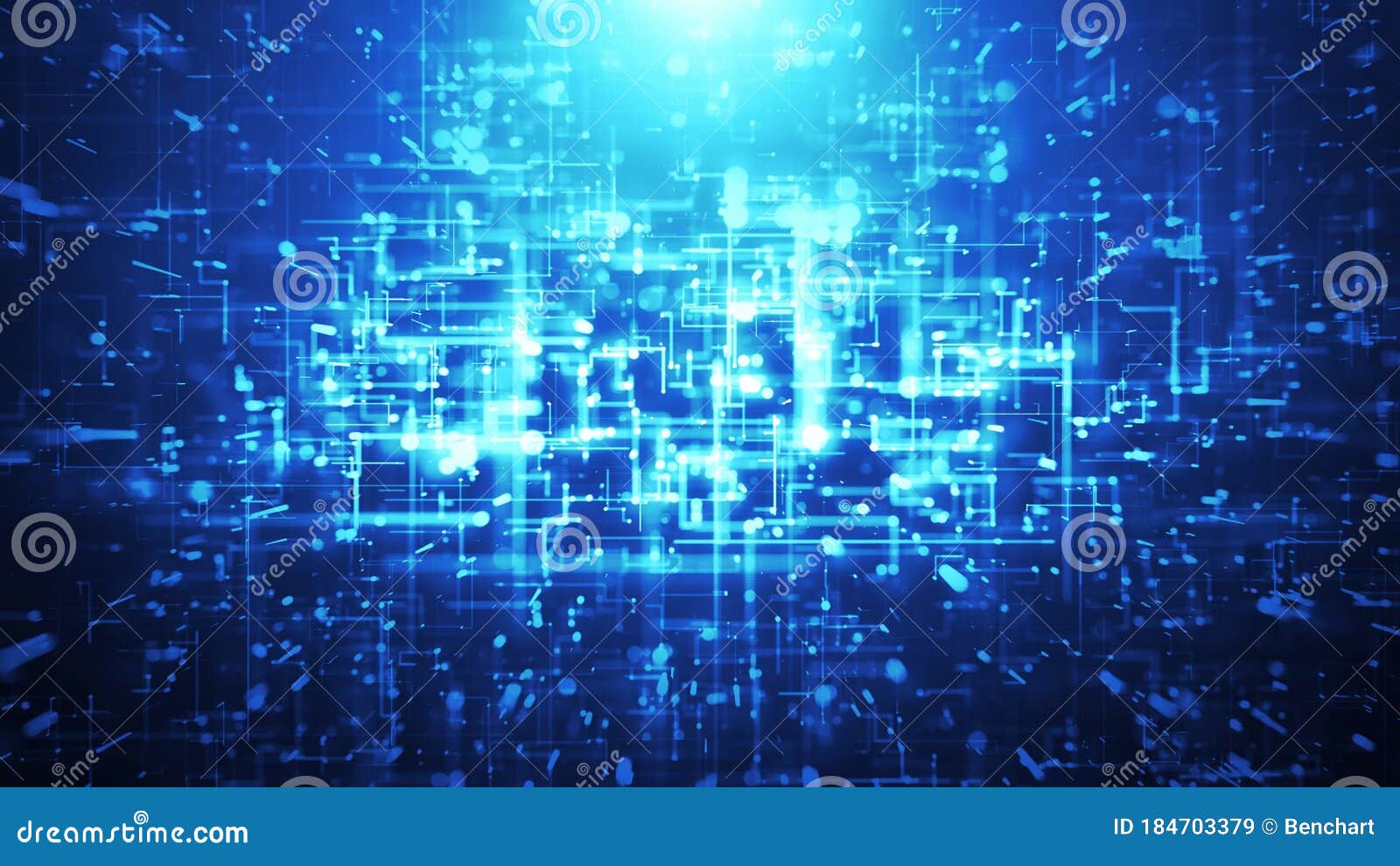 Abstract High Technology Background Loop Stock Video - Video of design ...