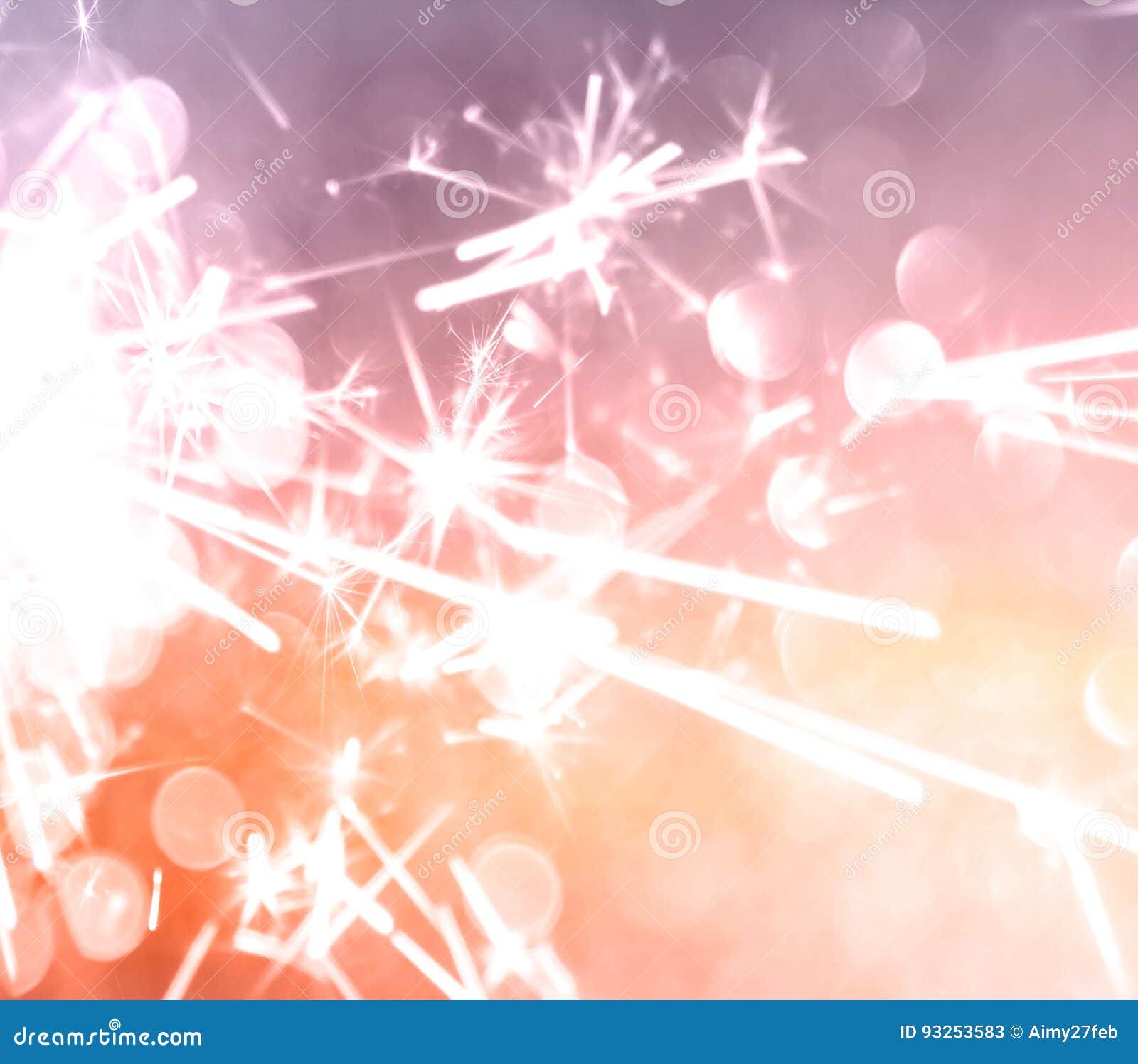 Abstract Holiday Background, Sparkler Fire Colorful Tone Stock Image ...