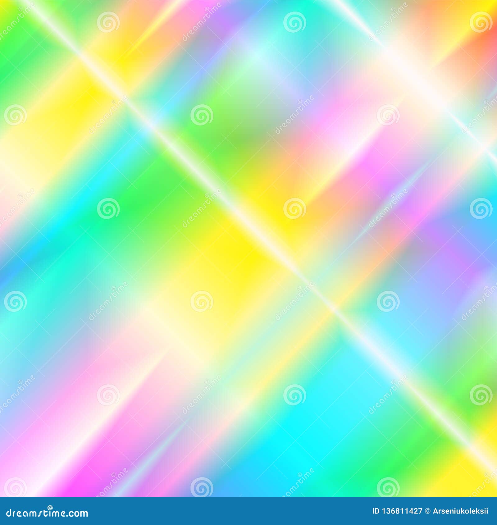 Abstract Holographic Background with Rainbow Beams of Light from Prism ...