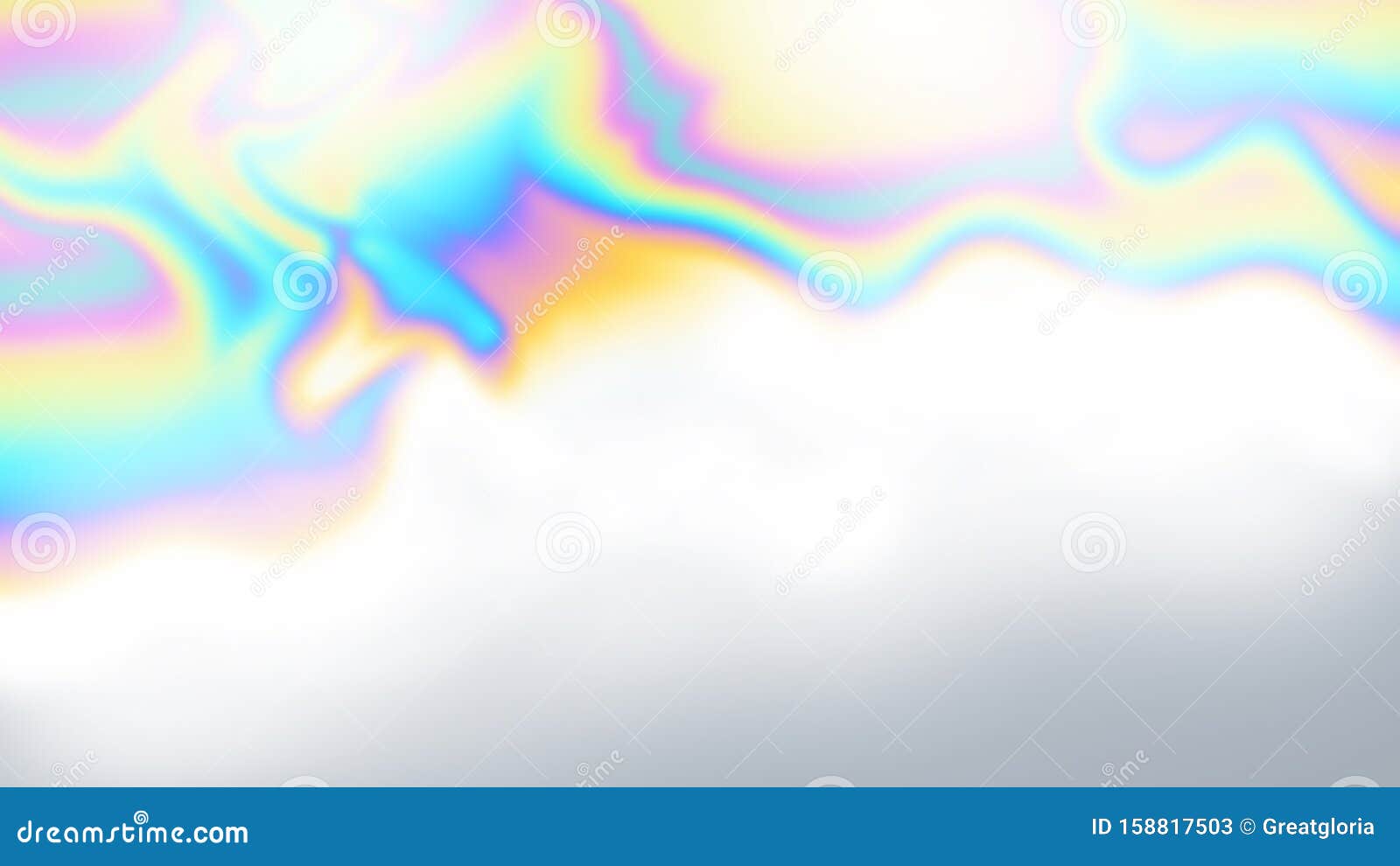 Abstract Iridescent Holographic Background, Vector Mesh Gradient Stock ...