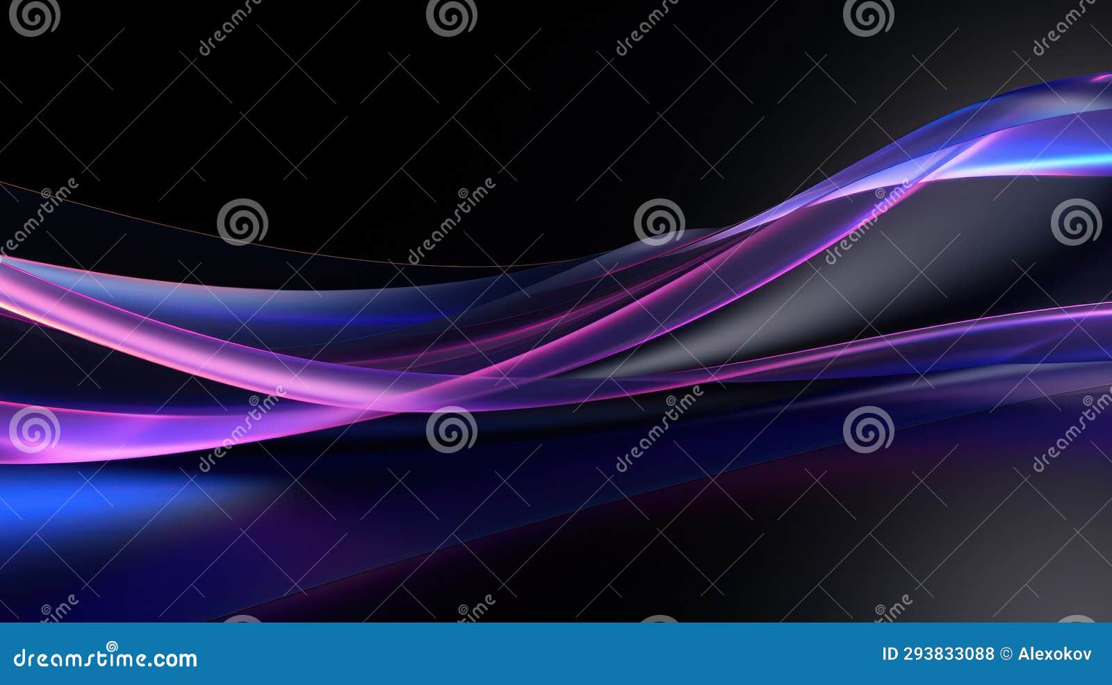 Abstract Holographic Purple and Black Background AI Generated Stock ...