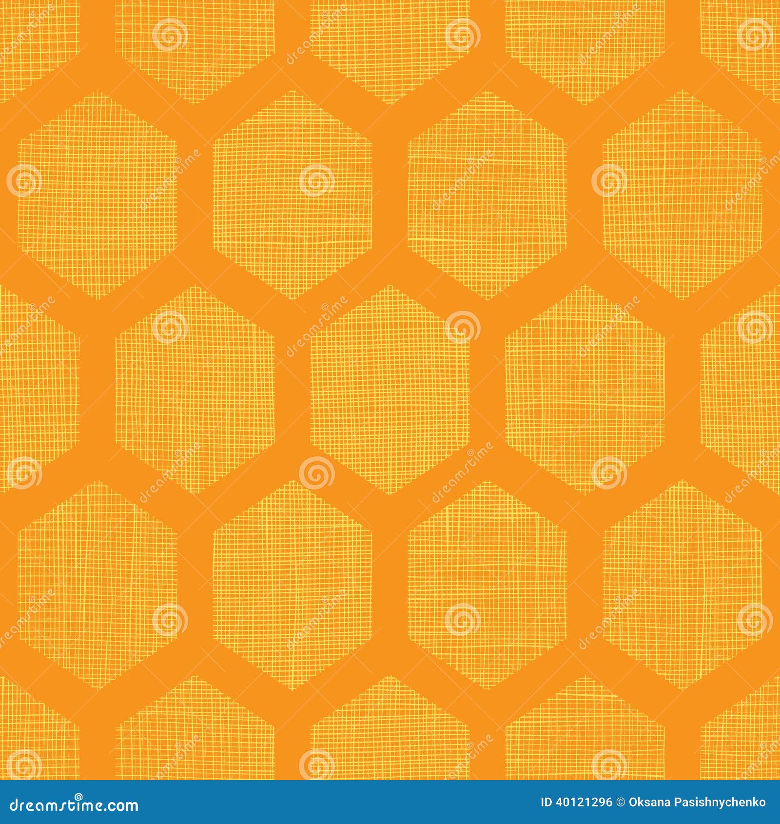 Yellow Honeycomb Vector Background 34463299