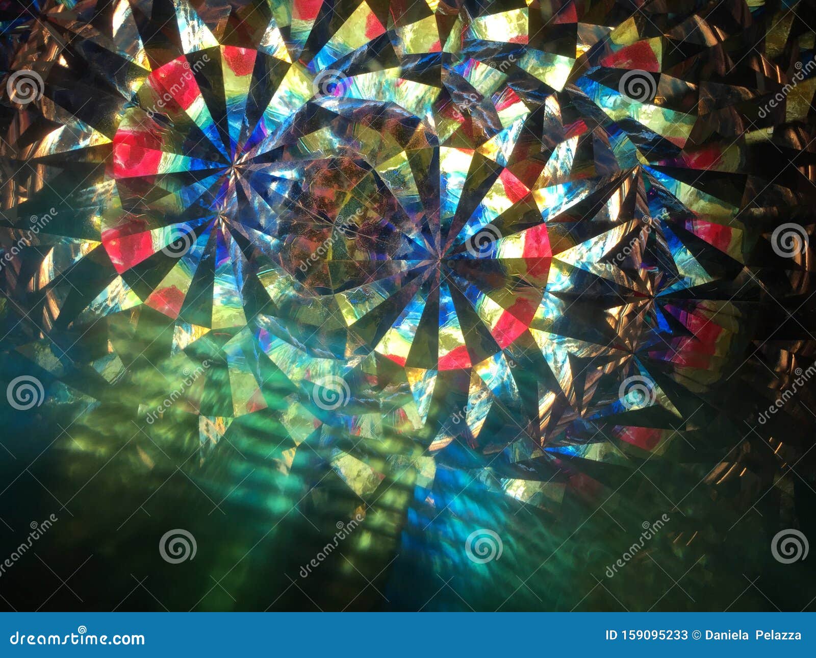 Abstract Horizontal Background Stock Image - Image of mirrored, bright ...