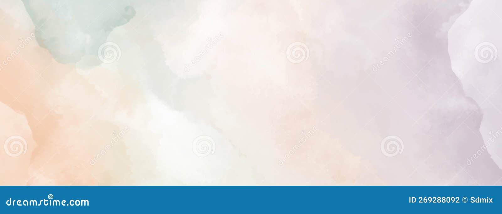 Horizontal Background Design with Soft Tone Color Stock Illustration ...