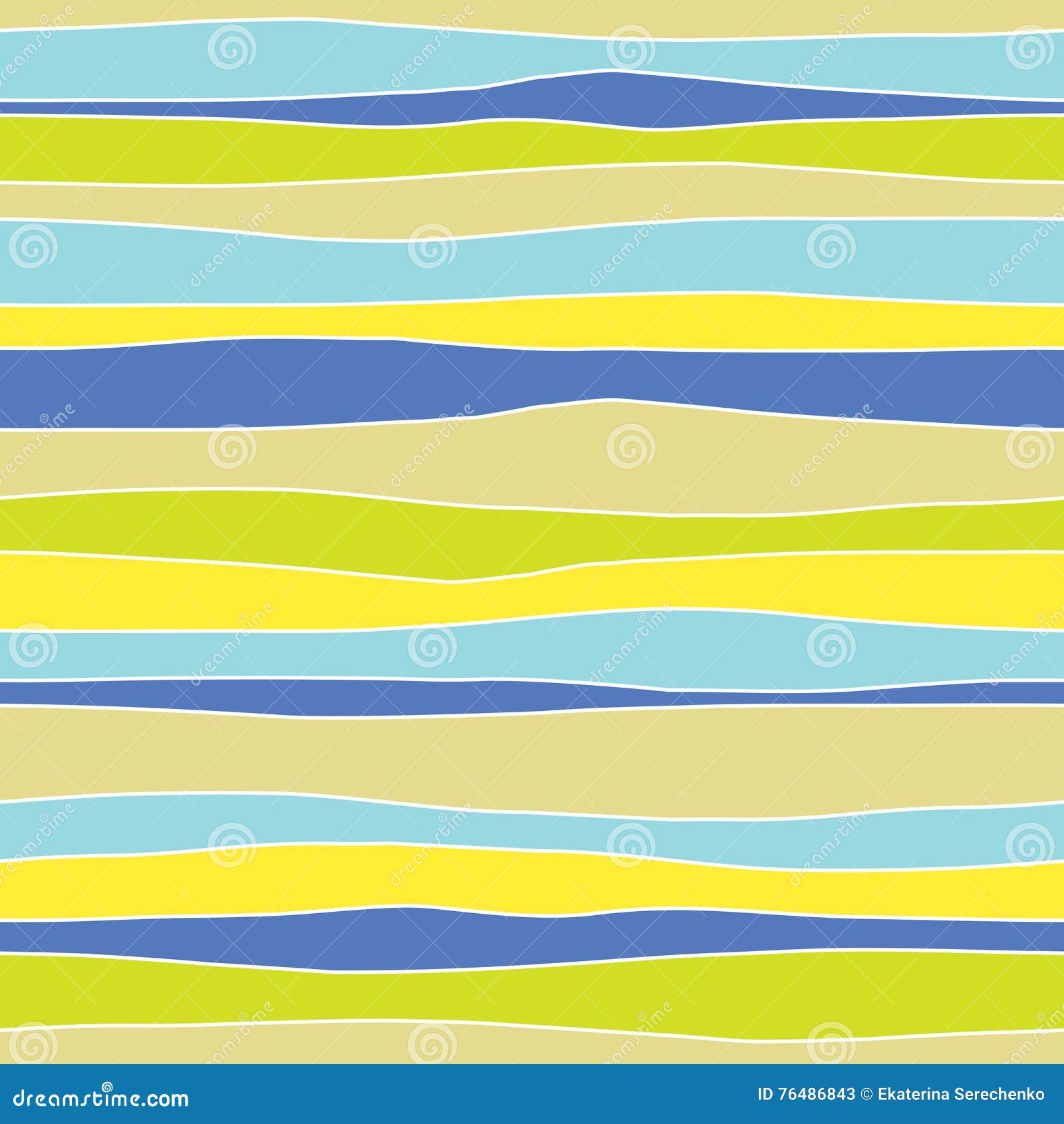 Abstract Horizontal Colorful Seamless Pattern Stock Vector ...