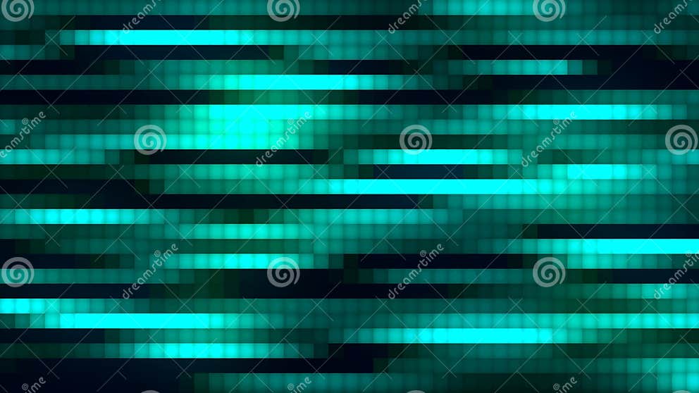 Abstract Horizontal Glowing Color Lines. Multicolored Horizontal Linear ...
