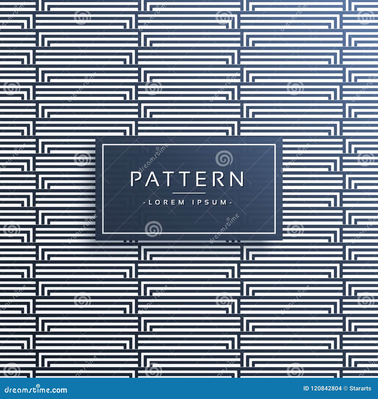 Abstract Horizontal Lines Pattern Background Stock Vector ...