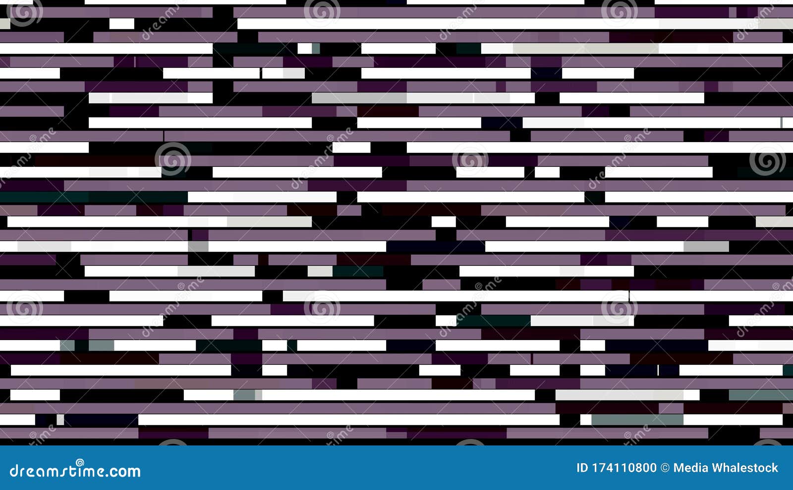 Abstract Horizontal Parallel Rows Of Short Lines Moving Into The ...