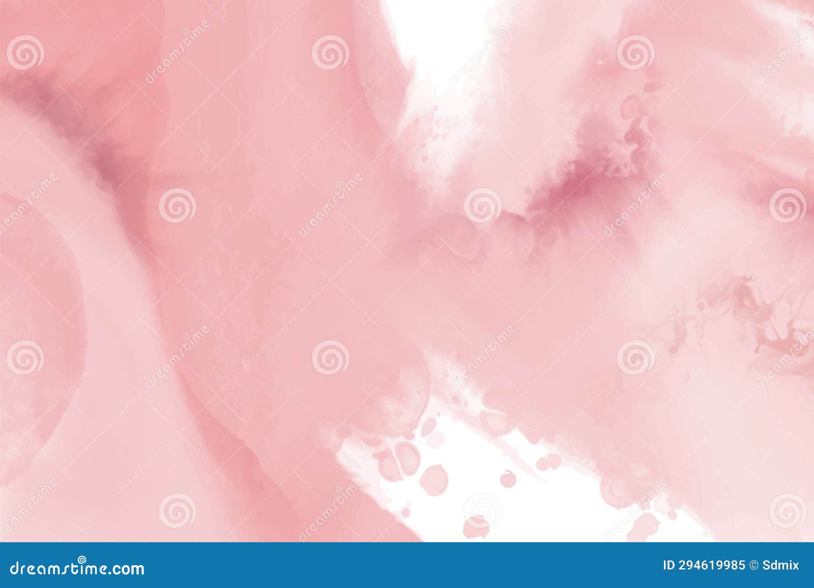 Abstract Horizontal Pink Watercolor Background. Vector Element. Stock ...