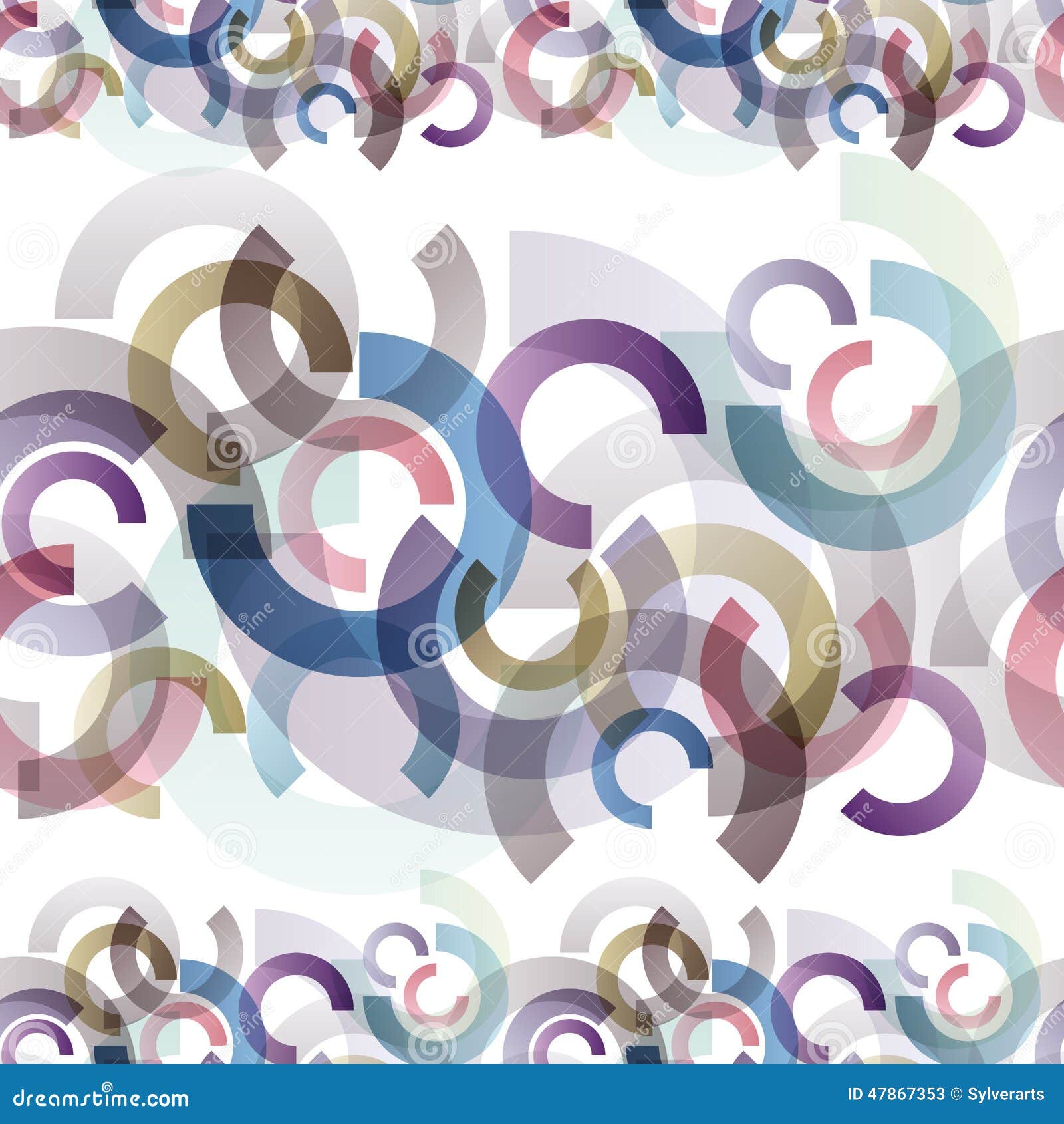 Abstract Horizontal Seamless Pattern. Stock Vector - Illustration of ...