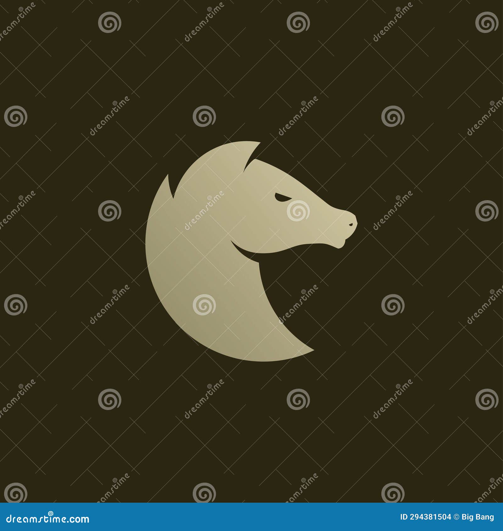 Abstract Horse Logo Symbol Design Illustration Vector Stock Vector ...