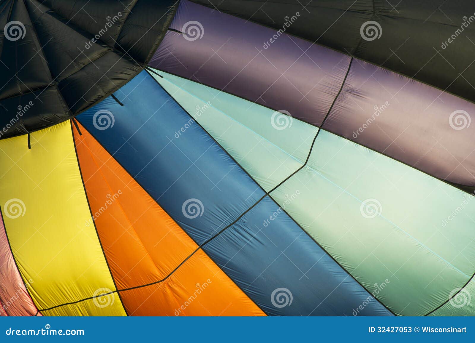 Abstract Hot Air Balloon Background, Colors Stock Image - Image of ...