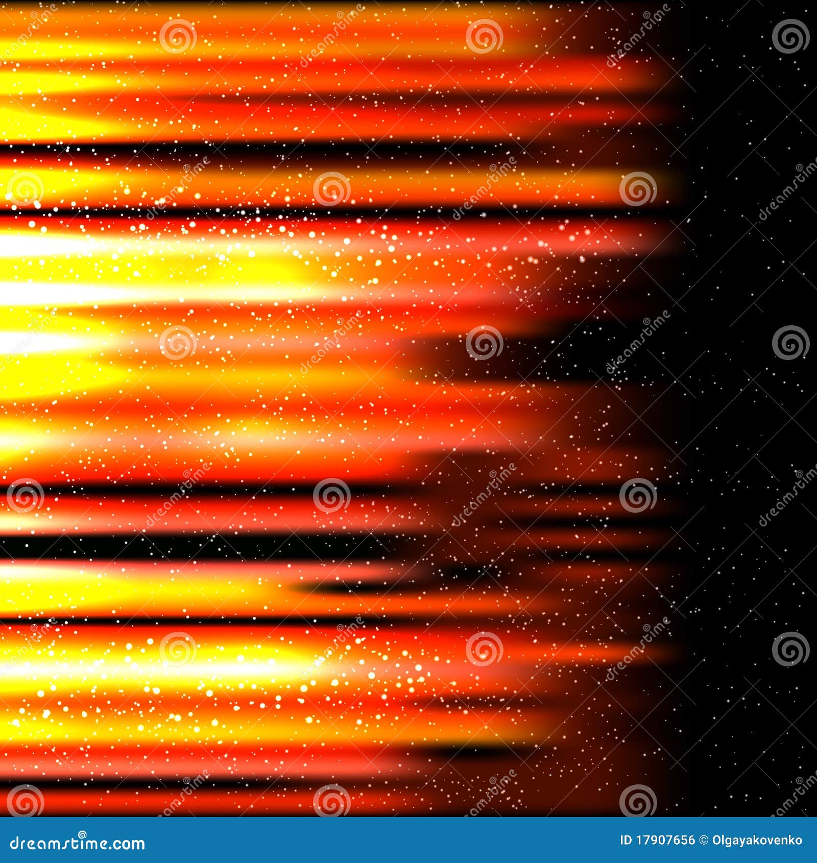 Abstract hot background. stock vector. Illustration of colorful - 17907656