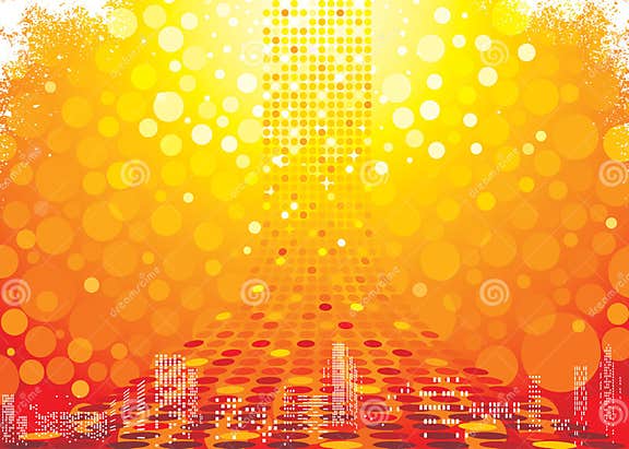 Abstract Hot Background stock vector. Illustration of shine - 9505915