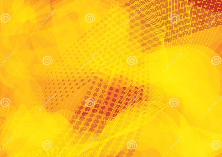 Abstract Hot Summer Background Stock Illustration - Illustration of ...