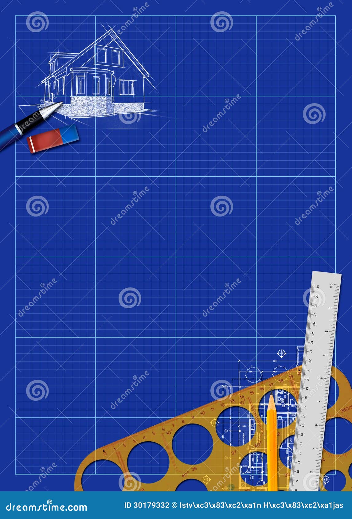 House project background stock illustration. Illustration of exterior ...