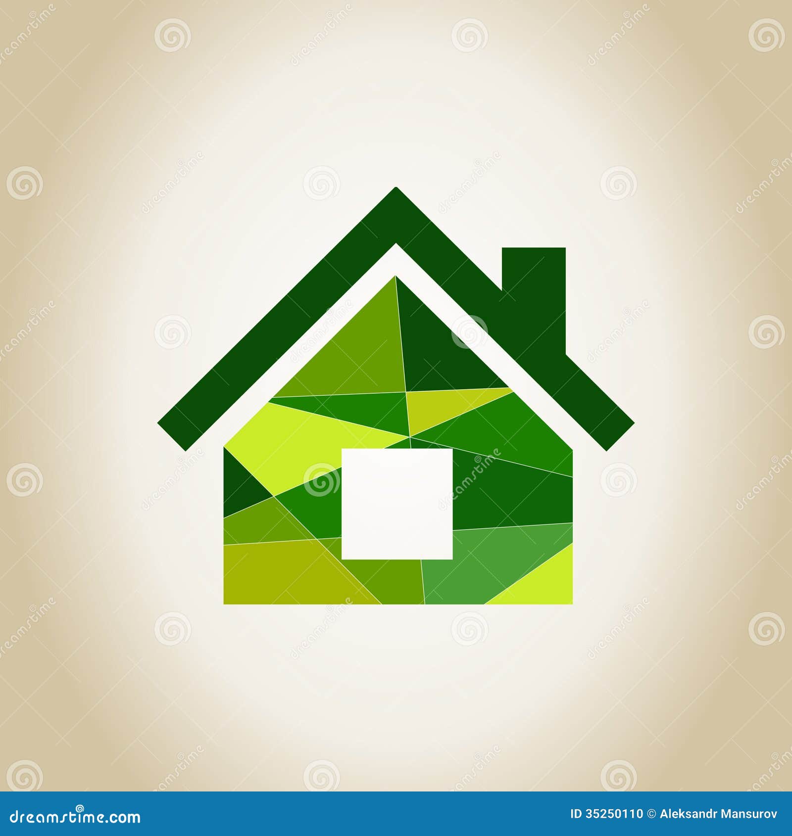 Abstract house stock vector. Illustration of tool, pipe - 35250110