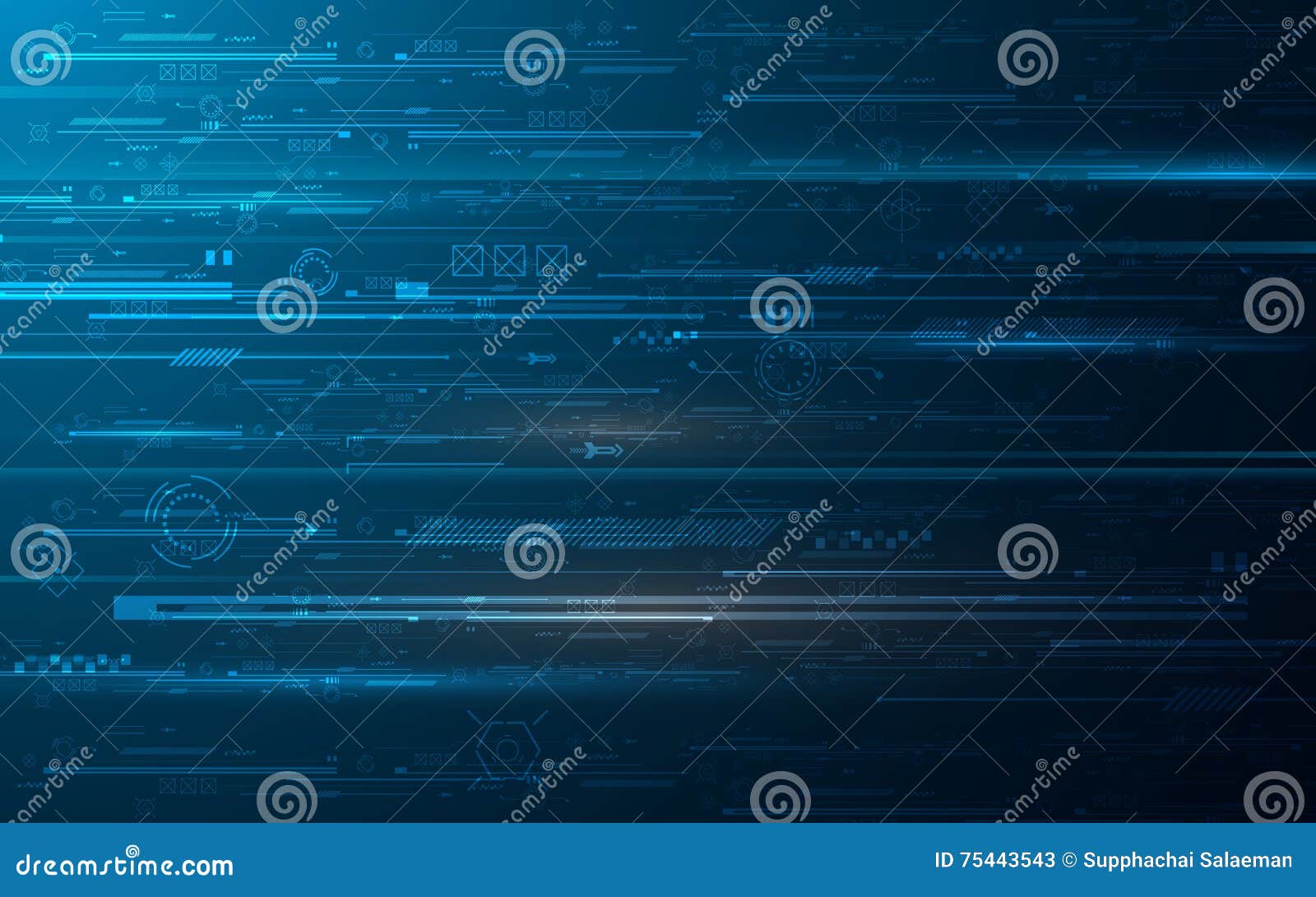 Abstract Innovation Technology Background Design Stock Illustrations ...