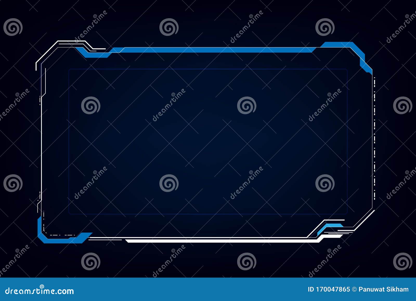 Abstract Hud Ui Gui Future Futuristic Screen System Virtual Design ...