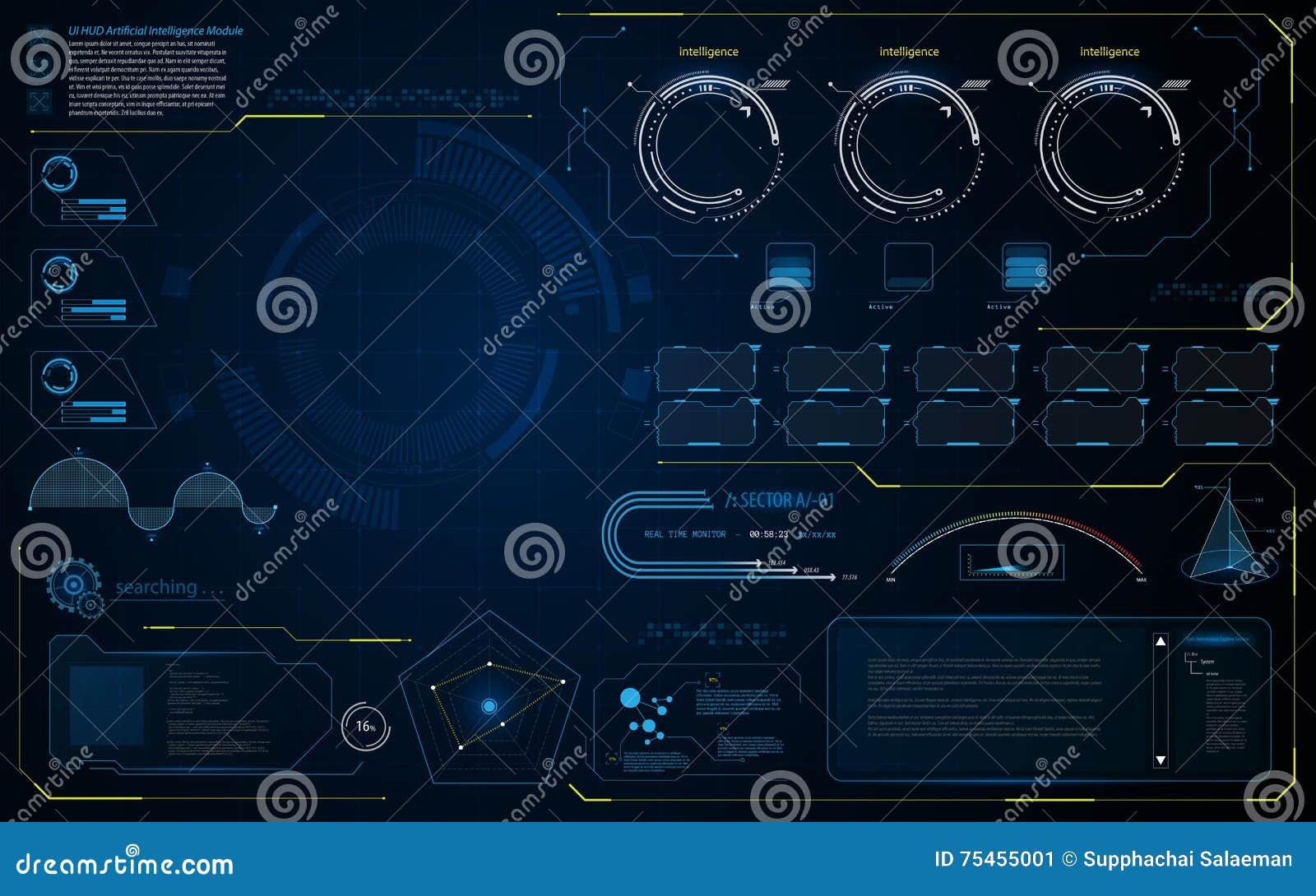 Abstract HUD UI Interface Data Diagnostics Conept Design Template ... Abstract HUD UI Interface Data Diagnostics Conept Design Template ...