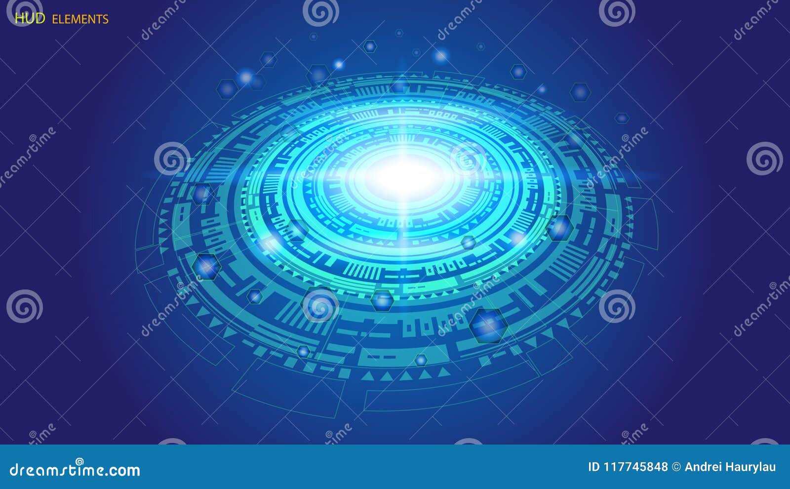 Abstract HUD User Interface from Glowing Futuristic Elements. EPS 10 ... Abstract HUD User Interface from Glowing Futuristic Elements. EPS 10 ...