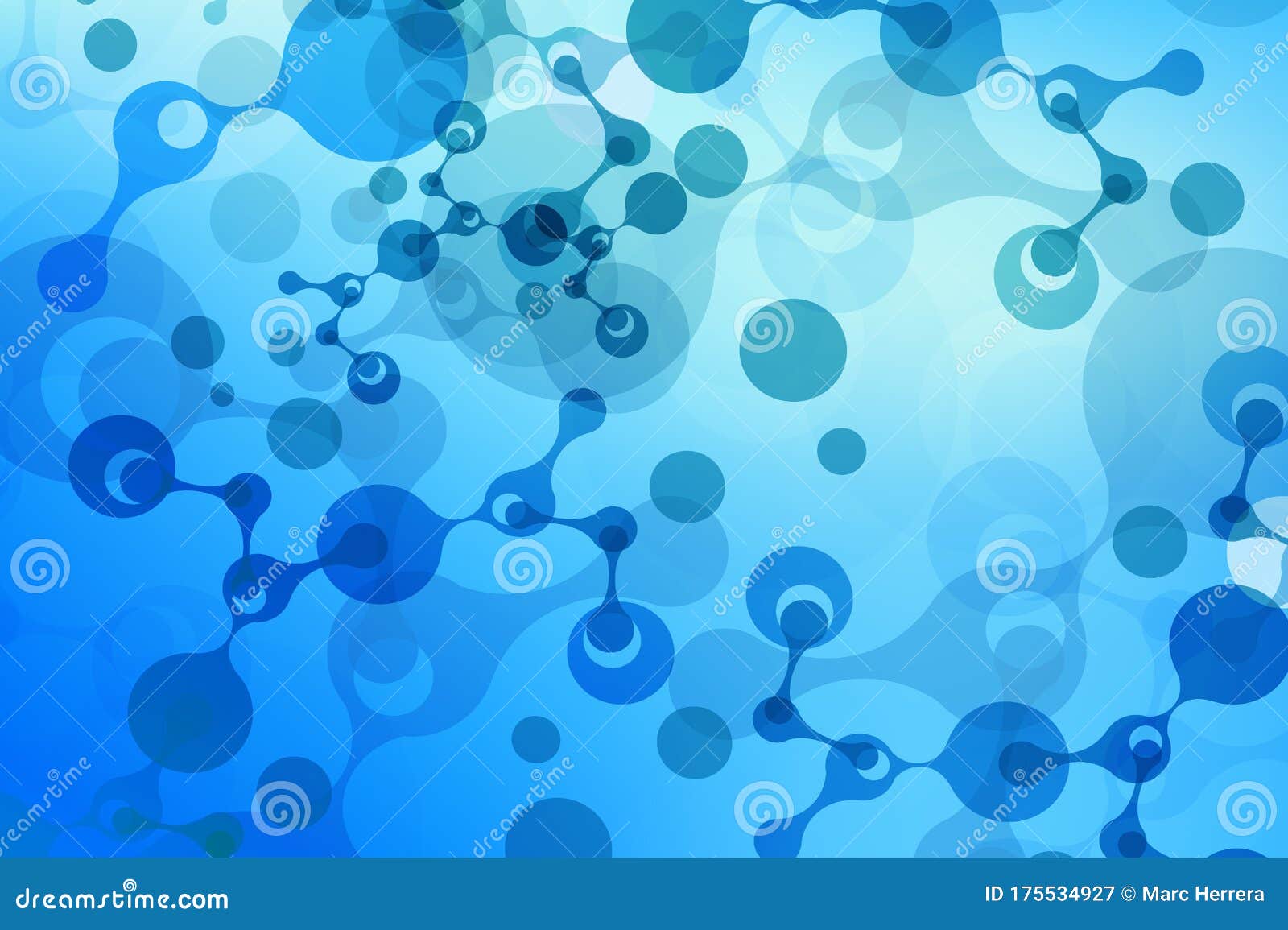 Abstract Human Cells Background Design Stock Illustration ...
