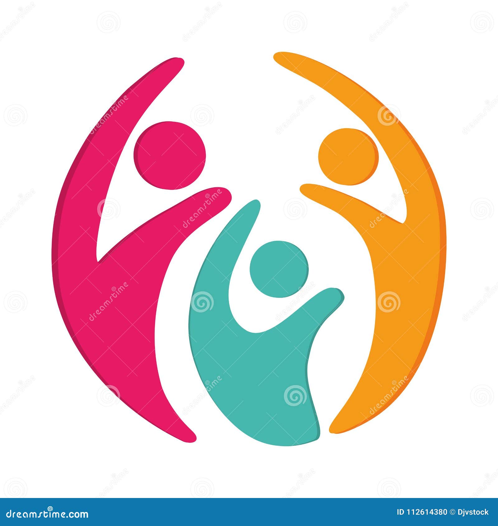 Abstract Human Figures Design Stock Vector - Illustration of promotion ...