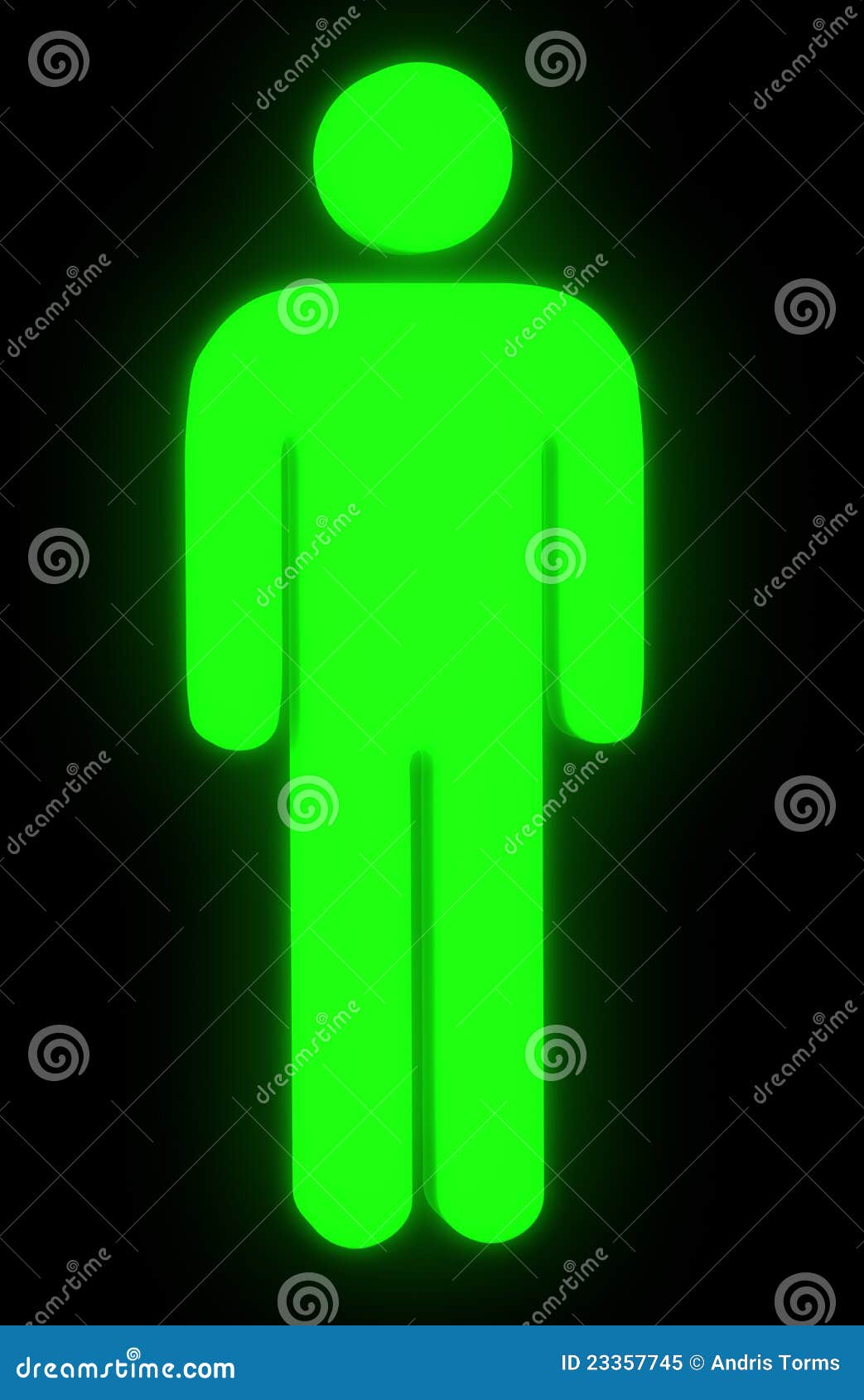 Abstract Human Icon 3d Royalty Free Stock Photo - Image: 23357745