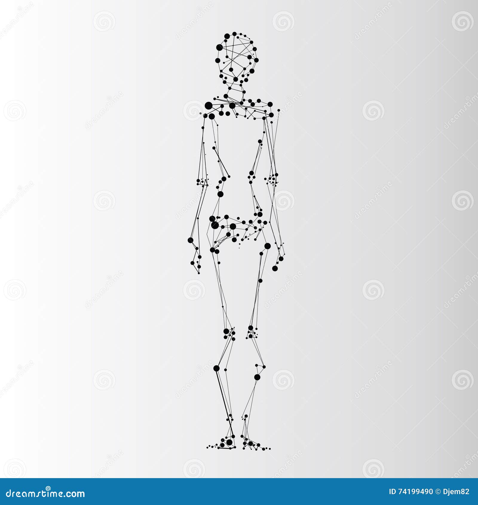 Abstract human icon stock vector. Illustration of global - 74199490