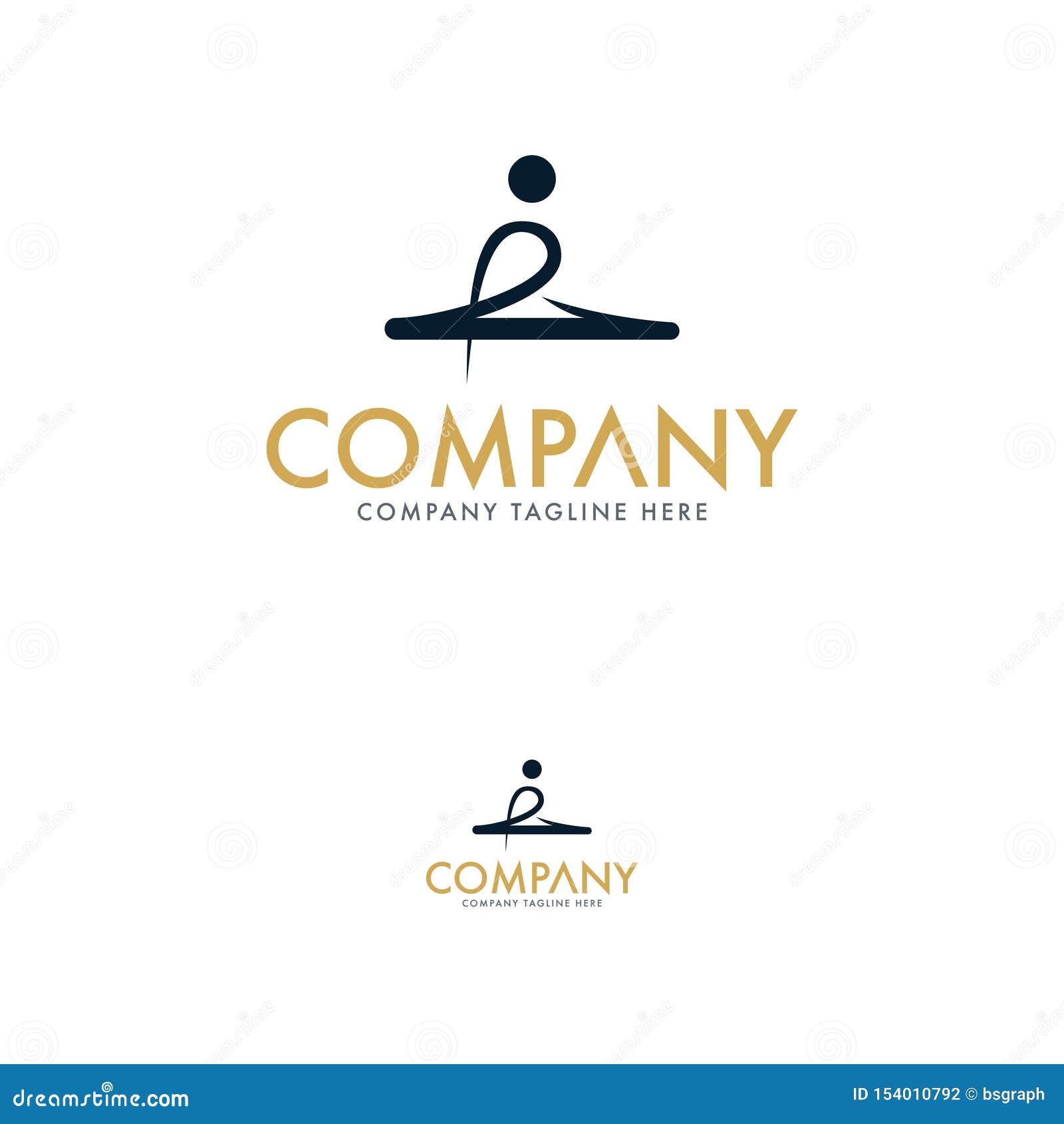 Abstract Human Logo Design Template Stock Vector - Illustration of ...