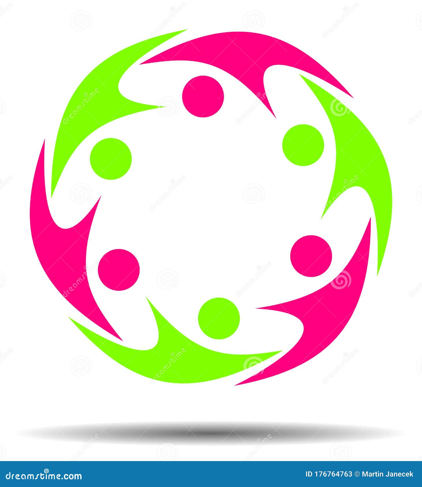 Abstract Human Symbol Success Stock Vector - Illustration of model ...