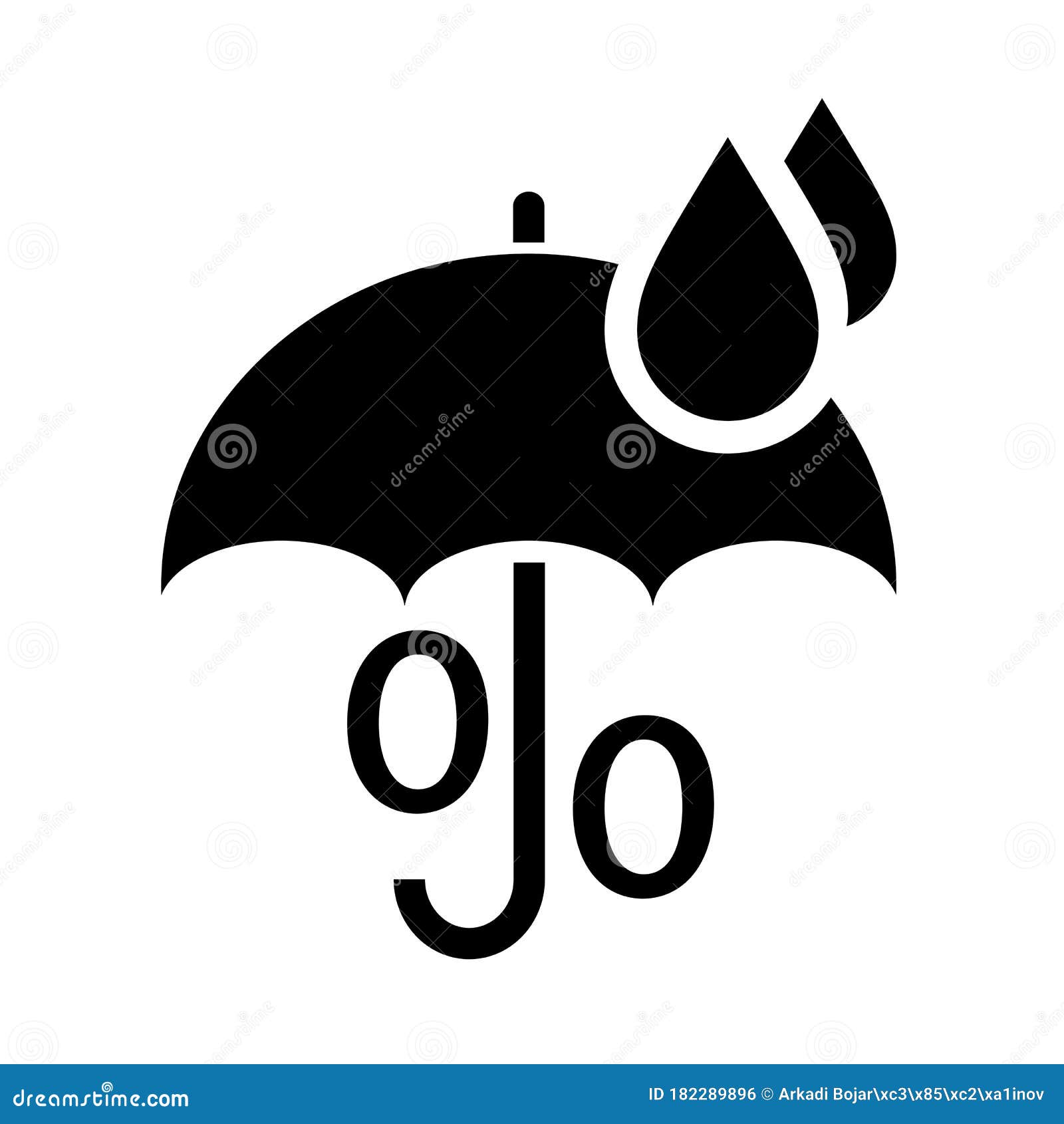 Humidity Icon In Comic Style. Climate Vector Cartoon Illustration On ...