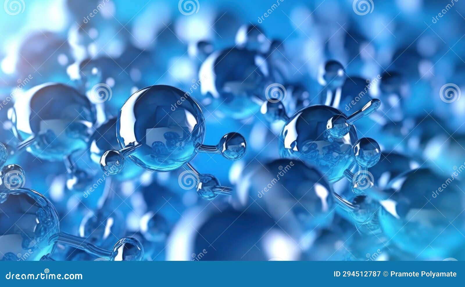 Spherical Rod Molecule Scientific Model Vector | CartoonDealer.com ...