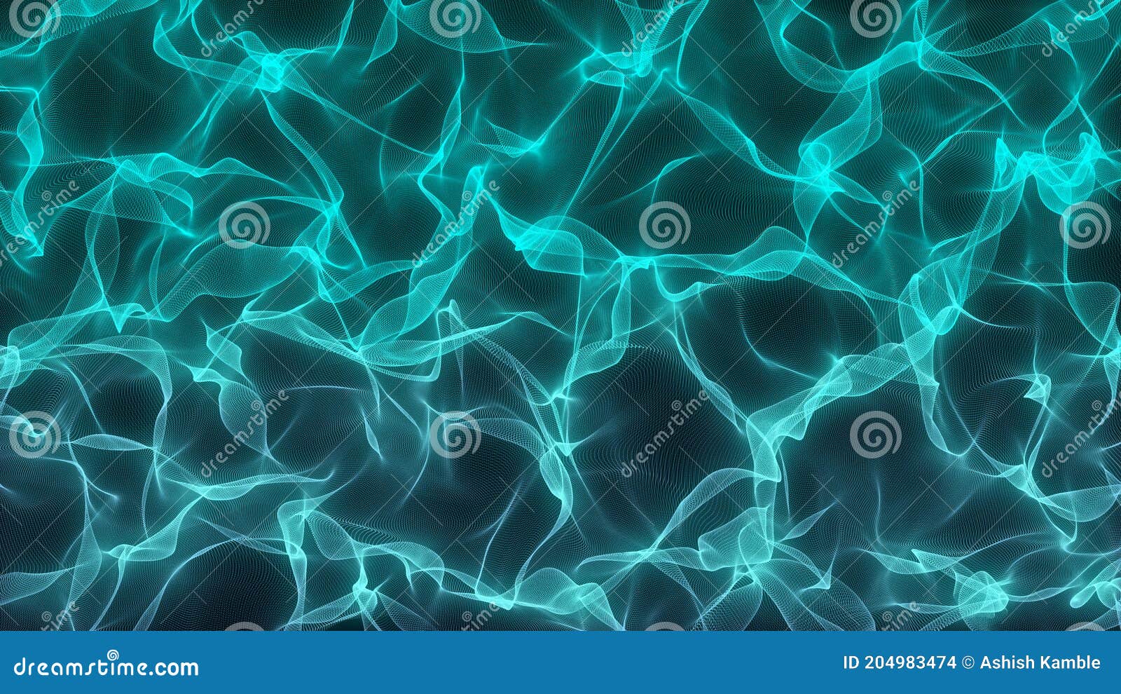 Abstract Hyper Realistic Wavy and Smokey Patterns with Nice Glowing ...