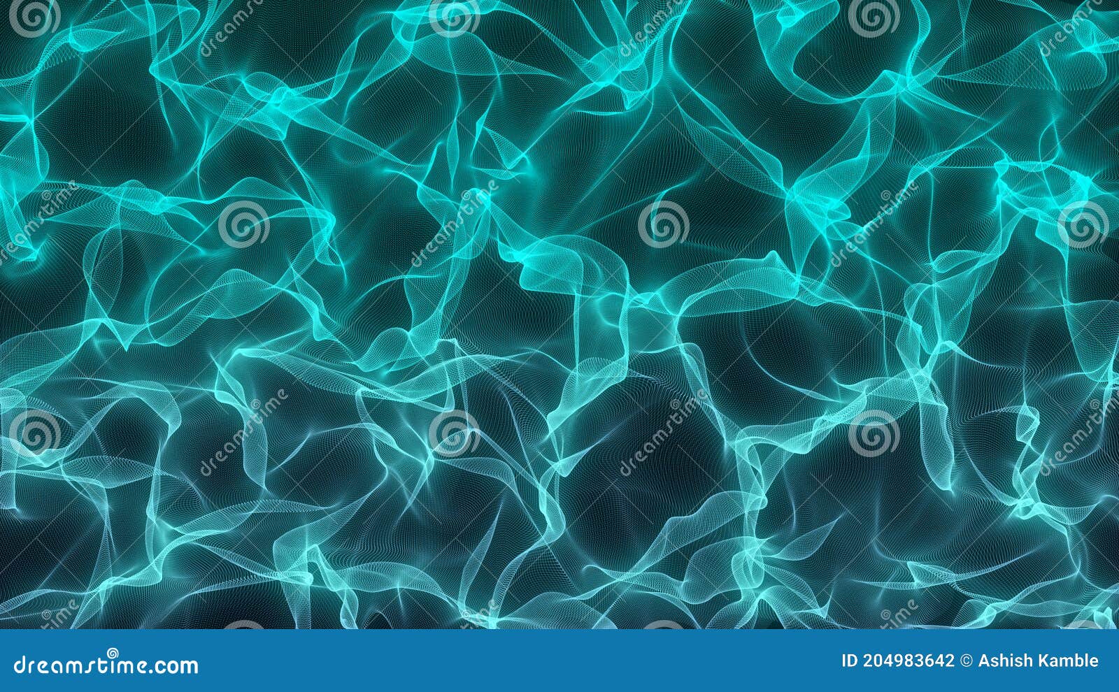 Abstract Hyper Realistic Wavy and Smokey Patterns with Nice Glowing ...