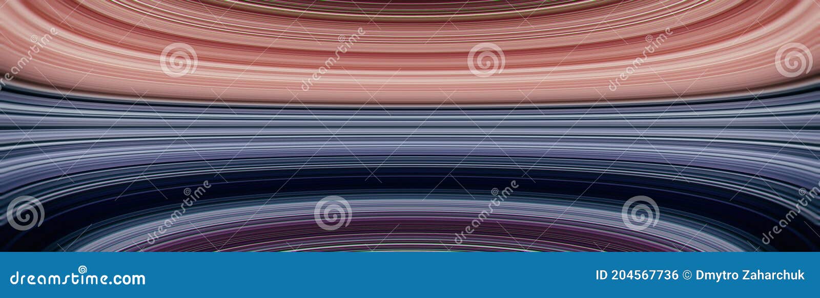 Abstract Hyper Spatial Background. Varied Rainbow Color Stock ...