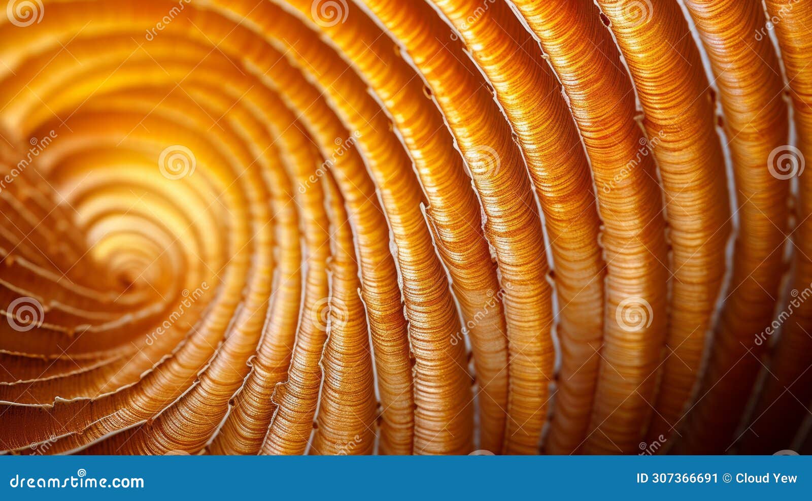 Abstract Hyper Zoom into the Texture of a Seashell Stock Illustration ...