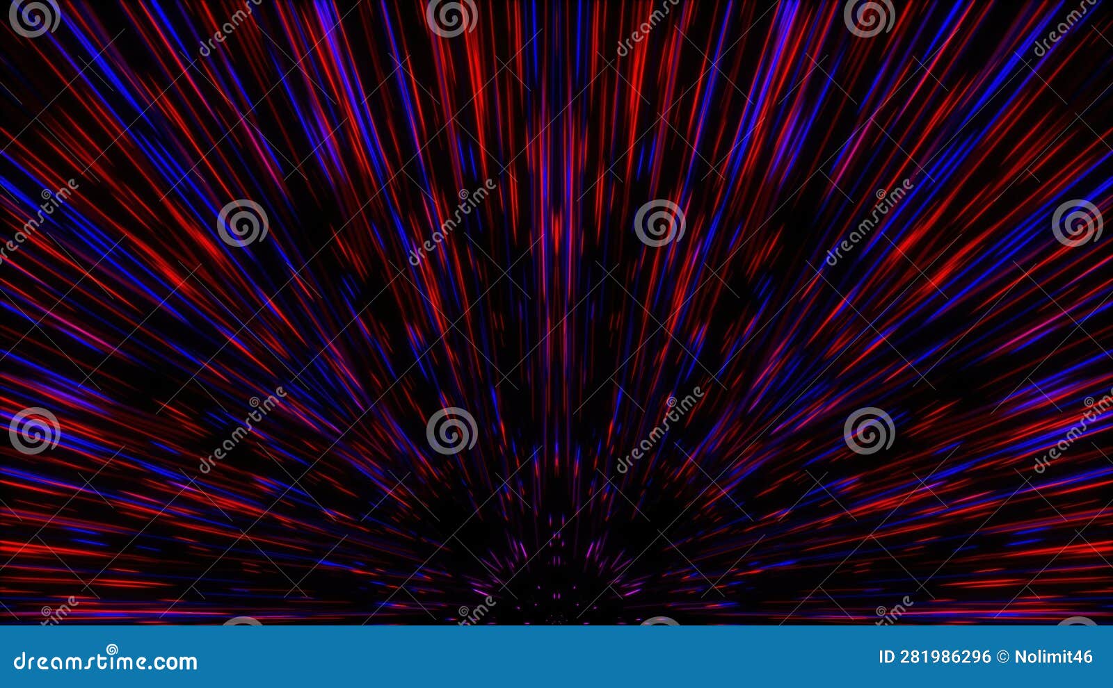 Abstract Hyperspace Background Stock Illustration - Illustration of ...