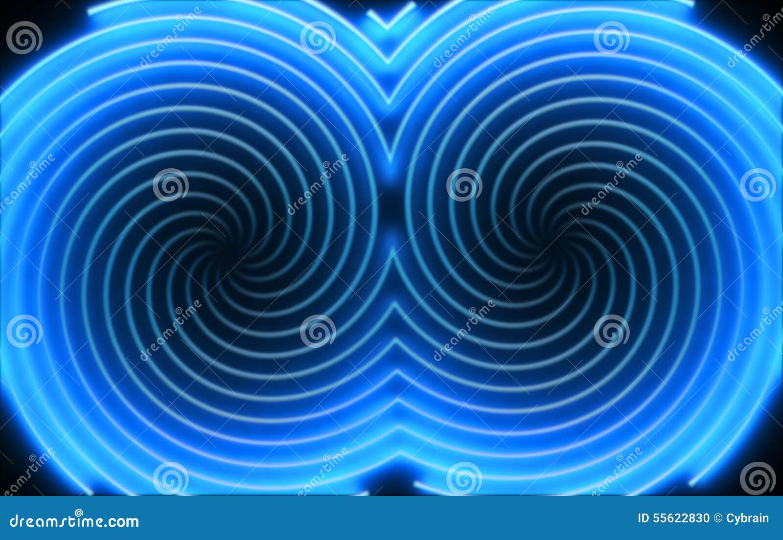 Abstract Hypnotic Background Stock Illustration - Illustration of ...