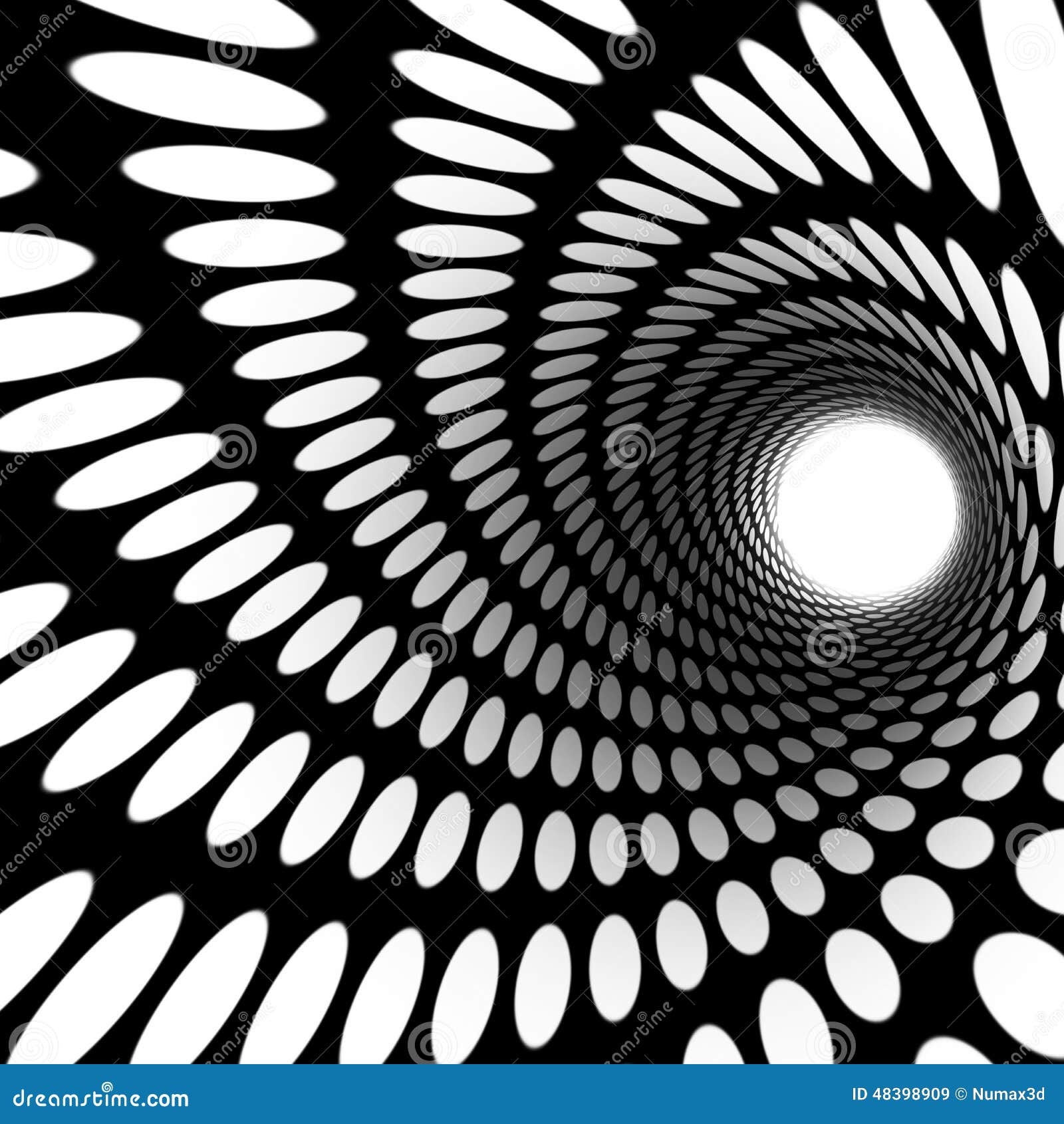 Abstract Hypnotic Background Stock Illustration - Illustration of helix ...