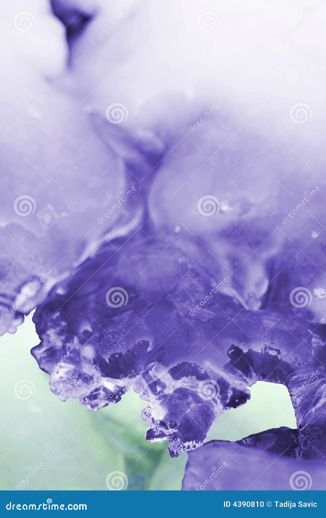 Abstract ice stock photo. Image of transparent, icecube - 4390810
