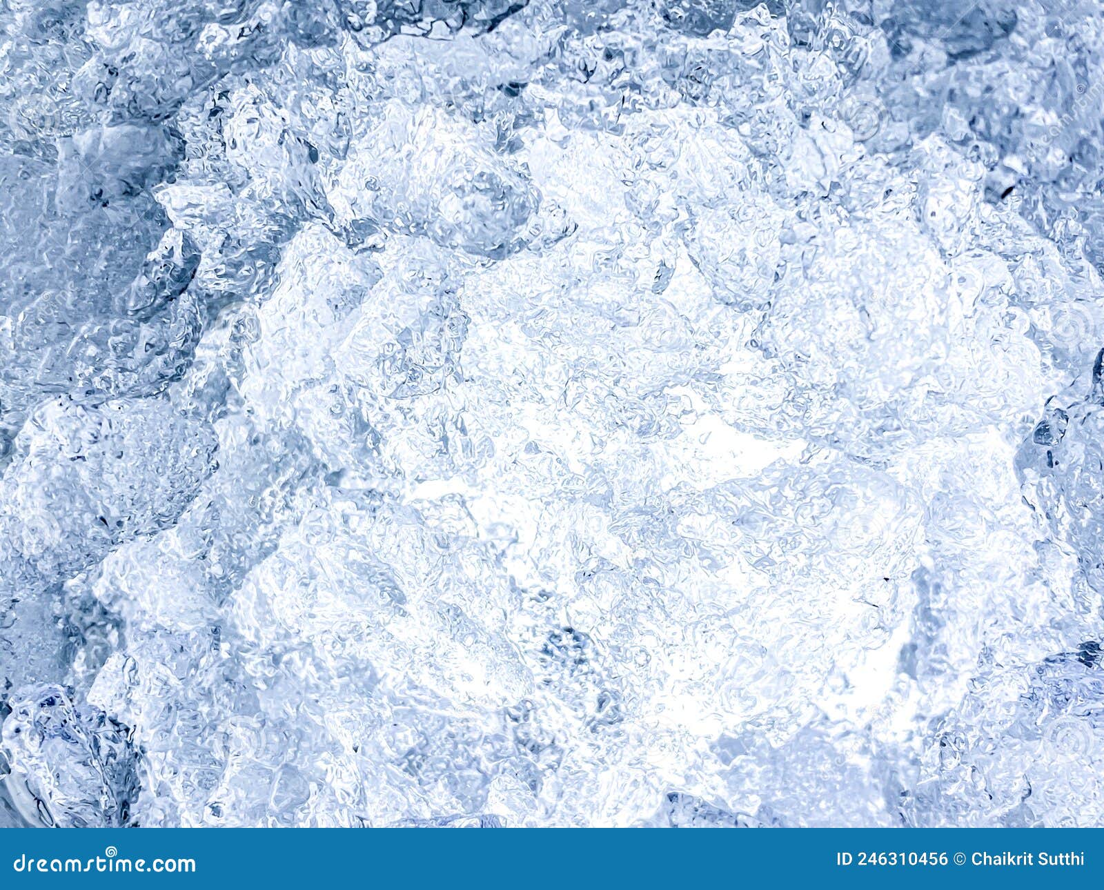 Abstract Ice Background, Ice Cubes Feel Fresh on Hot Days, Ice is ...