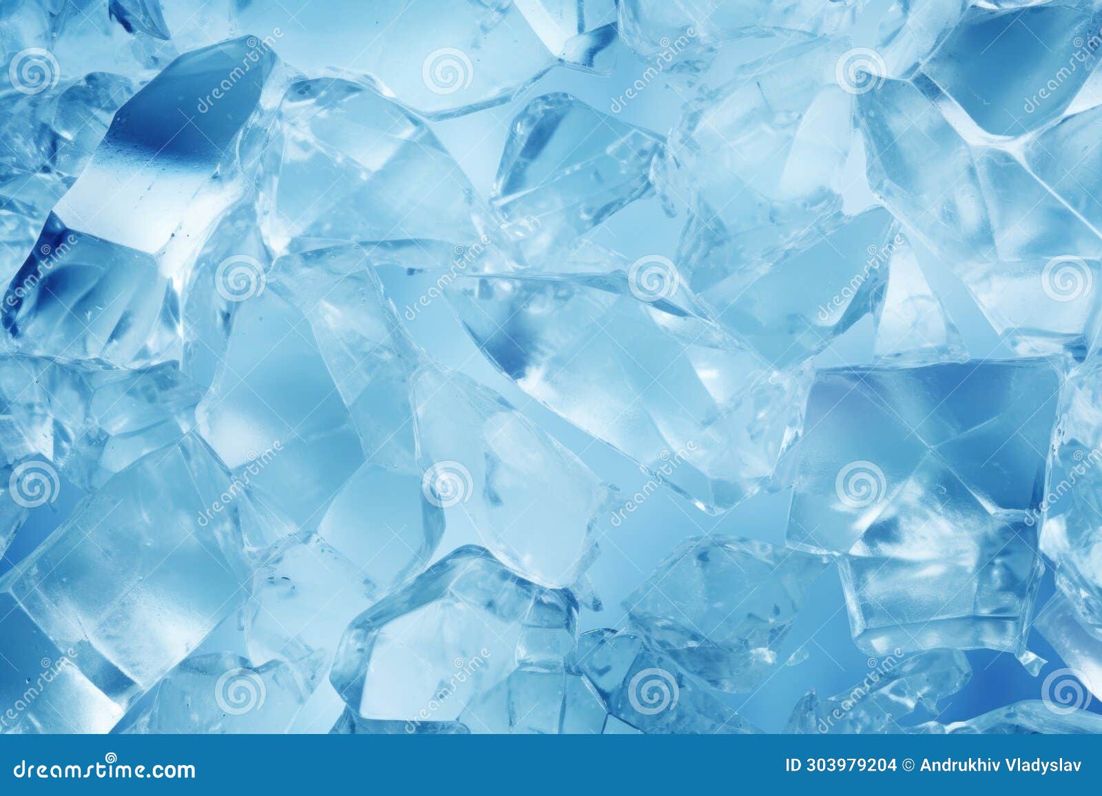 Abstract Ice Shapes Background, Abstract Illustration Stock ...