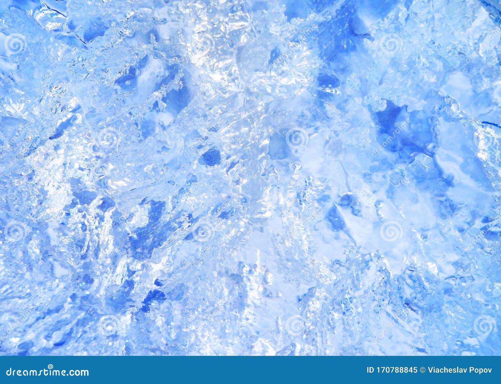Blue Ice, Arctic Ice Background Stock Image - Image of decorative ...